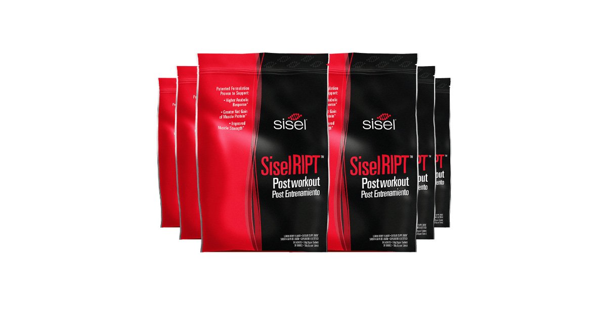 SiselRIPT™ - Post-Workout Supplement 6 Pack | Sisel International ...